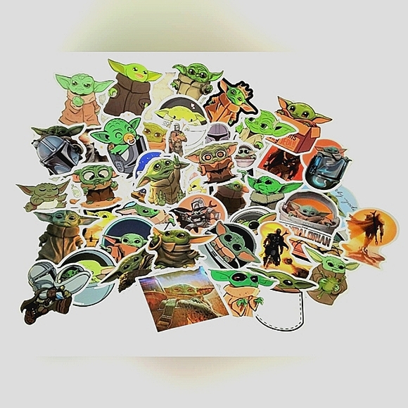 Acekar | Other | 45pc Star Wars Mandalorian Series Baby Yoda Decal ...